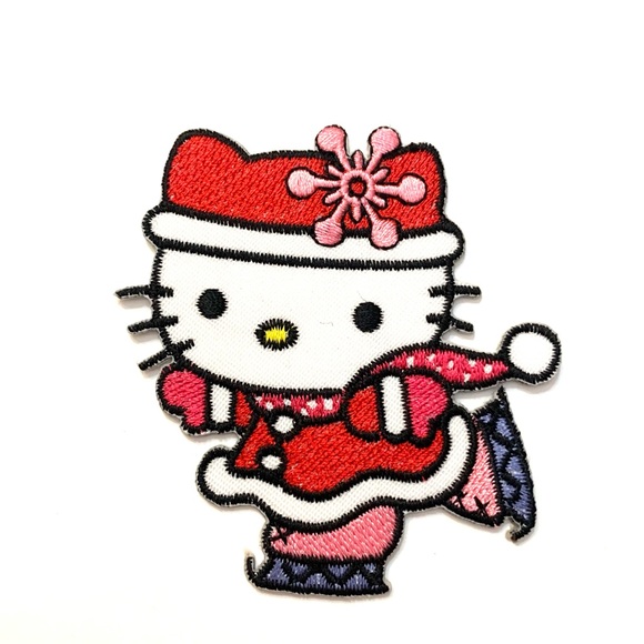Accessories | Kitty Patch Sanrio Cute Iron On Punk Cat Diy Lot | Poshmark